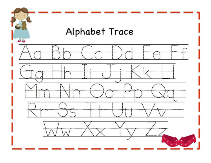 Free Printable Tracing Alphabet Letters Az TracingLettersWorksheets ... Free Printable Tracing Alphabet Letters Az TracingLettersWorksheets ...